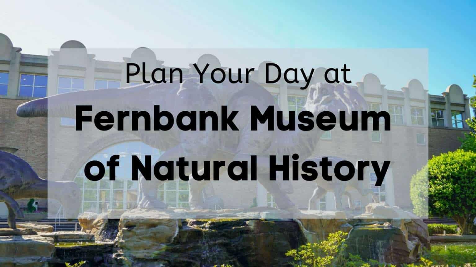 Plan Your Day at Fernbank Museum of Nat History | Info, Tips, Data ...