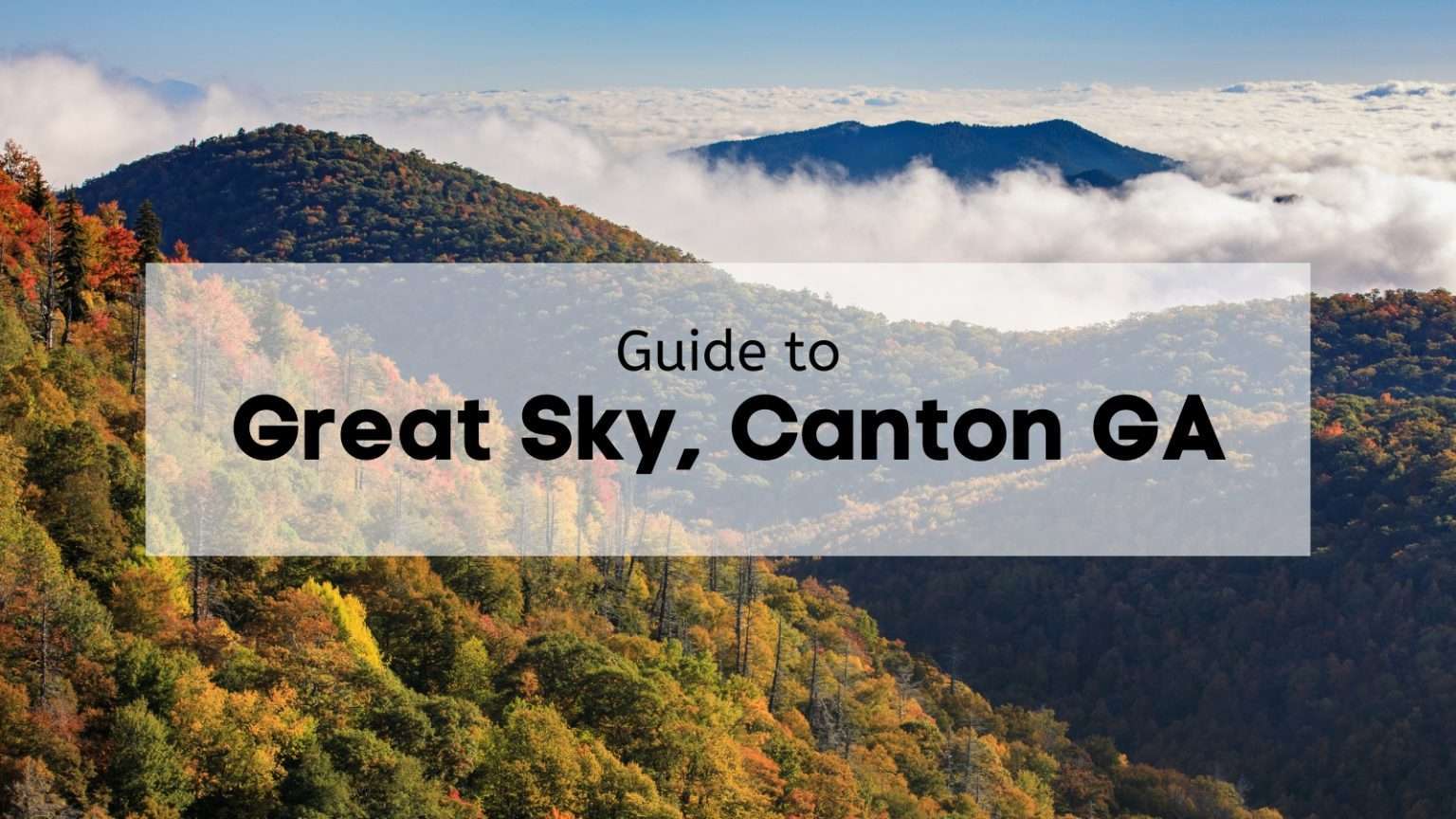 Great Sky Canton GA 🌲☀️ | What Living in Great Sky Is Like - Wirks Moving